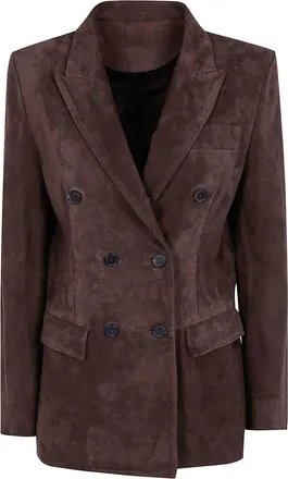 Seventy Blouson En Cuir - Marron