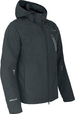 Bergson Moore | Herren Rad-Regenjacke, Netzfutter, 12000 mm Wassersäule, Ebony [949], 102 - Herren