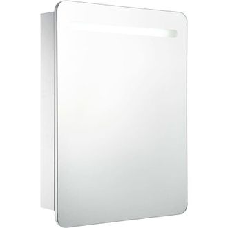 vidaXL Vidaxl - Armoire de salle de bain &agrave; miroir led 60x11x80 cm