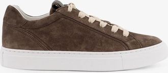 Brunello Cucinelli Suede sneakers with Monili detail - BRUNELLO CUCINELLI - gender_Woman