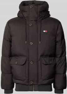 Tommy Jeans Regular Fit Pufferjacke mit Kapuze