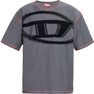 Diesel t-shirt T-Doxt - Gris
