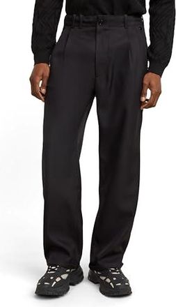 G-Star G-Star Homme Pleated Chino Relaxed, Noir (dk black D25236-D410-6484), 28W / 32L