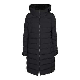 Herno Femme, Manteaux, Noir, Taille: 46 FR Laminar Down Coat
