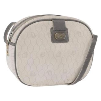 Dior Pre-owned Toile sacs-dior - Femme - Pre-owned - Gris - Taille: ONE Size