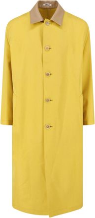 Auralee Wool Canvas Trench