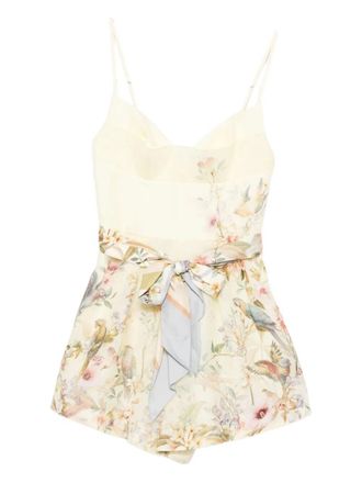 Zimmermann Rebellion Fitted Playsuit