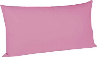 Fleuresse sleepling Satin Kissenbezug, Kissenh&uuml;lle aus 100% seidig weicher Baumwolle, Bezug Kissen Kopfkissen, 60 Grad, &Ouml;kotex 100, Made in EU, 40 x 80 cm, pink
