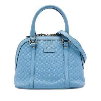 Gucci Pre-owned Dome Satchel - - Pre-owned - Damen - Blau - ONE SIZE