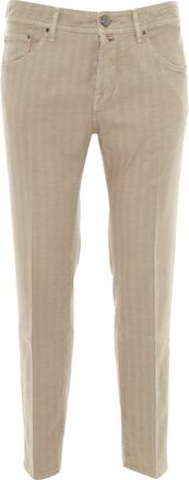 Jacob Cohen Pantaloni Eleganti Beige