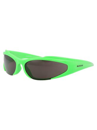 Balenciaga Unisex Sunglasses Bb0253s Green-Green-Grey Acetate Green/green/grey