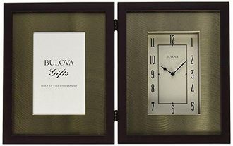 Bulova Winfield Wanduhr mit Bilderrahmen