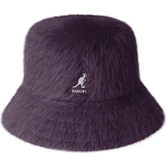 Kangol Furgora Bucket Bucket Hat Iced Lilac/XL, Deep Plum, L