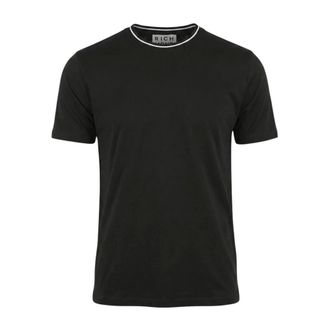 John Richmond Homme, Tops, Noir, Taille: XL T-Shirt Stampa