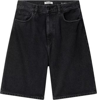 Carhartt Work in Progress Femme, Shorts, Noir, Taille: 38 FR Denim Workwear Shorts