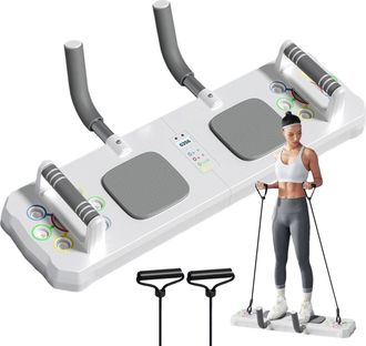 Generic Trainingsbrett f&uuml;r zu Hause, Krafttrainingsger&auml;t mit Timer, verstellbares Multifunktions-Muskelbrett mit rutschfestem Griff, verwandeln Sie Ihre B&ouml;den