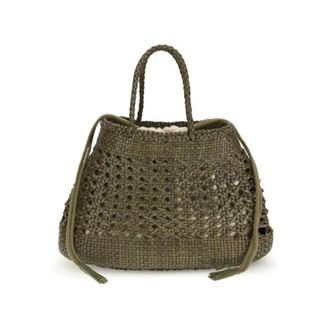 Dragon Diffusion Femme, Sacs, Vert, Taille: ONE Size Calf Leather Handbag