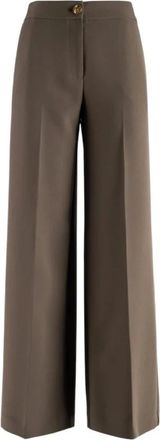 Nenette Pantalon large - Femme - Pantalons - Vert - Taille: 38 FR