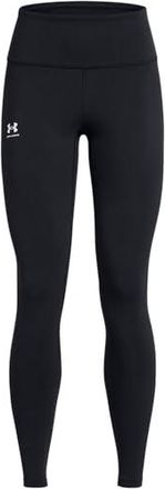 Under Armour Legging Campus pour Femme, Noir/Blanc, XL