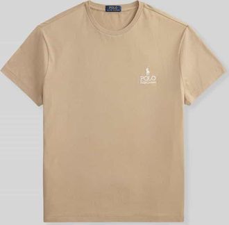 Polo Ralph Lauren Relaxed Fit T-Shirt aus reiner Baumwolle mit Logo-Stitching
