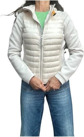 Parajumpers Femme, Vestes, Blanc, Taille: 44 FR Gilet Hybride