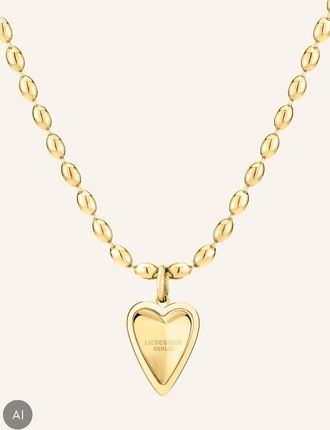 Liebeskind Liebeskind Halskette Aus Edelstahl gold
