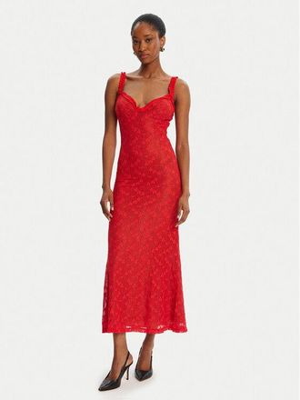 Bardot Bardot Coctailkleid Alegra Stretch Lace 59964DB Rot Regular Fit