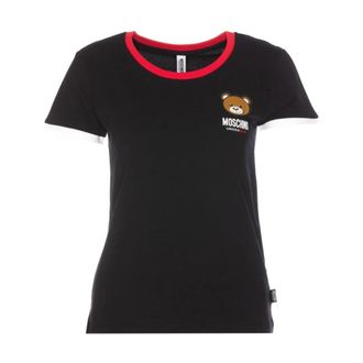 Moschino Teddyb&auml;r-T-Shirt - - Tops - Damen - Schwarzk - S