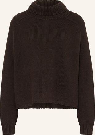 Juvia Rollkragenpullover Rike braun