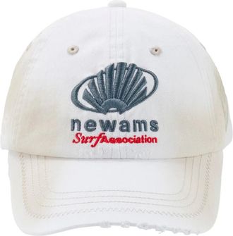 New Amsterdam Surf Association Homme, Accessoires, Blanc, Taille: ONE Size Casquette Corporate