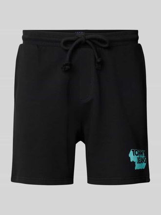 Tommy Jeans Relaxed Fit Sweatshorts aus reiner Baumwolle