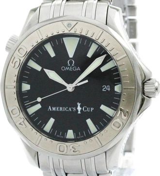 Omega Uhren - Seamaster - Gr. unisize - in Schwarz - f&uuml;r Damen