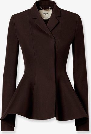 Fendi Grain De Poudre wool blazer - FENDI - gender_Woman