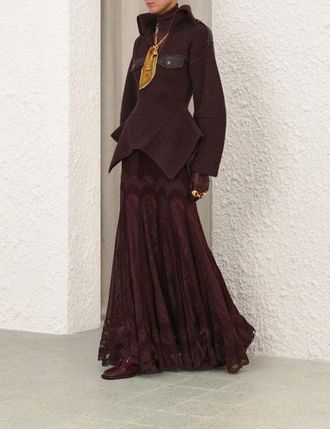 Zimmermann Sweater - Maroon