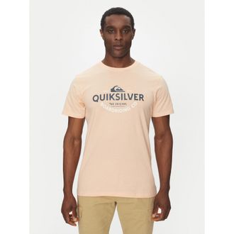 Quiksilver T-Shirt EQYZT08064 Orange Regular Fit