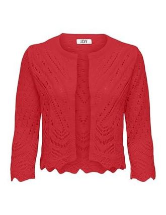 Jacqueline de Yong JdY Sun KNT Noos Cardigan Court 3/4, Rouge Mars, M