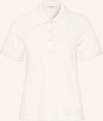 Marc O'Polo Marc Opolo Strick-Poloshirt weiss