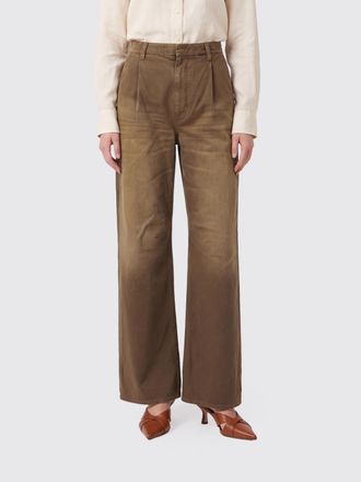 Maison Margiela High-Waist Wide-Leg Jeans aus Denim mit Bundfalten