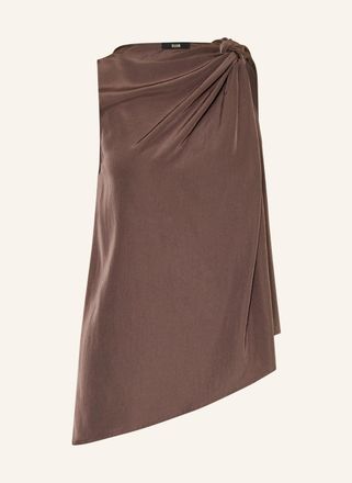 Eleh Eleh Blusentop braun