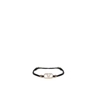 Valentino Garavani Femme, Accessoires, Noir, Taille: ONE Size Bracelet VLogo Signature