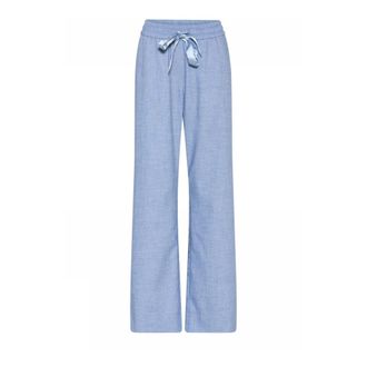 Gustav Wide Hosen - - Trousers - Damen - Blau - 2XL