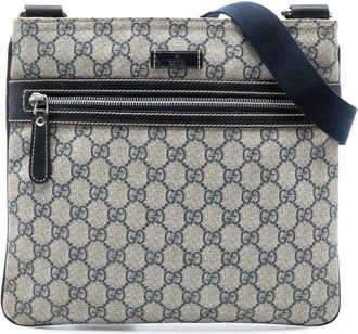 Gucci Hobo Bags - GG Supreme Crossbody - Gr. unisize - in Braun - f&uuml;r Damen