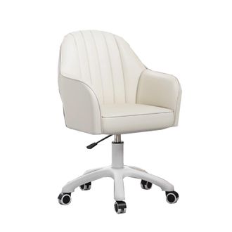 Generic B&uuml;rostuhl Aus Leder, Drehbarer Chefsessel for B&uuml;ro Und Homeoffice, Belastbarkeit 250 Kg, H&ouml;henverstellbar(Color5)