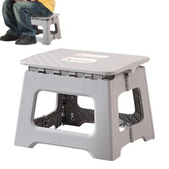 Generic Faltbarer Tritthocker | Tragbarer Campingstuhl | Badezimmer Tritthocker,Geeignet f&uuml;r Kinder und Erwachsene, f&uuml;r Haus, Schlafzimmer, Badezimmer, B&uuml;ro, 