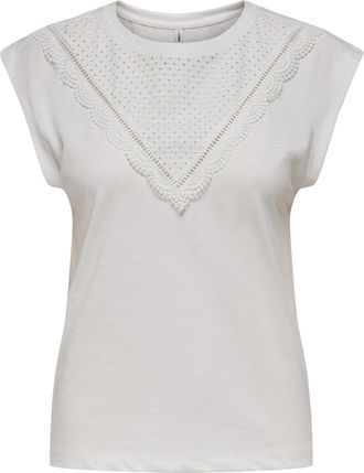 Only Onldelia S/L O-Neck Mix Top Box JRS