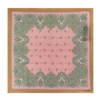 Pinko Pinko, Femme, Accessoires, Multicolore, Taille: ONE Size Valzer Foulard en Coton