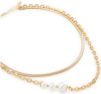 Au Printemps Paris Collier double rang