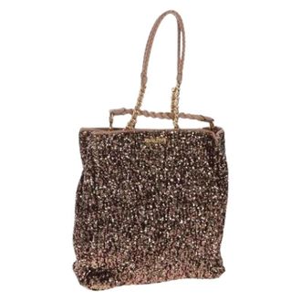 Miu Miu Sac cabas Pre-owned - Femme - Pre-owned - Brun - Taille: ONE Size