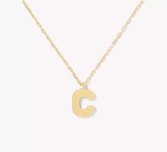 Kate Spade New York Kate Spade Fine Love Letter Anh&auml;nger Mit Initiale C