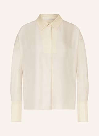 Herzen'sangelegenheit Herzens Angelegenheit Blusenshirt Aus Seide weiss